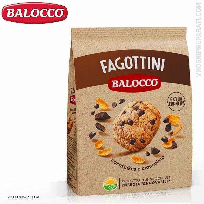 Balocco Fagottini бисквити с парченца шоколад 700 гр