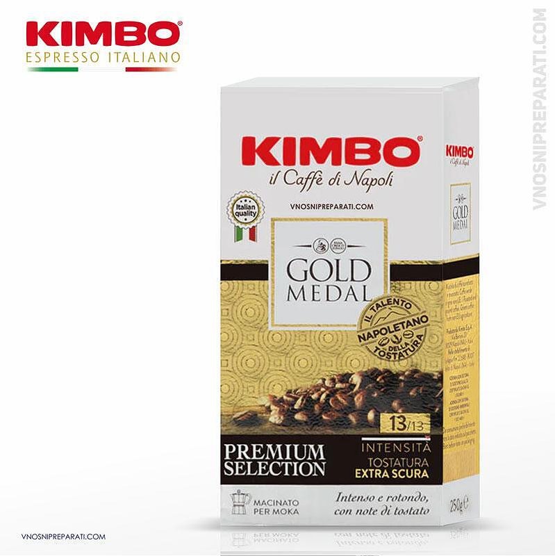 Kimbo Gold medal Premium selection мляно кафе 250 гр