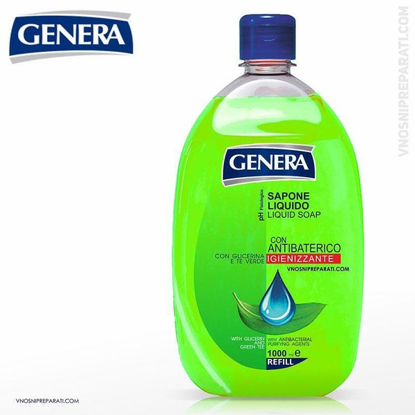 Genera Sapone Liquido Antibatterico течен сапун 1000 мл