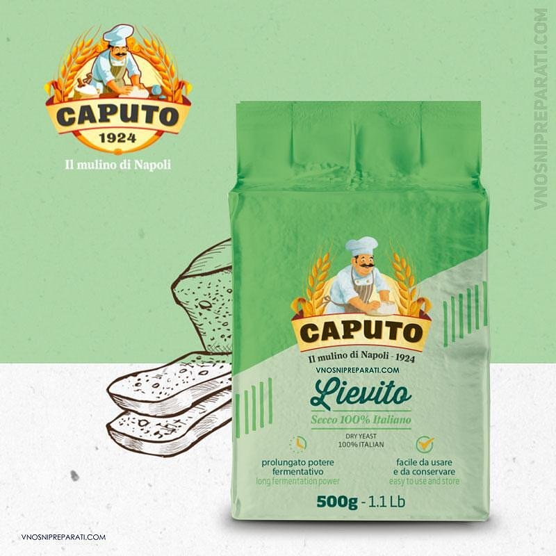 Caputo Lievito dry yeast суха мая 500 гр