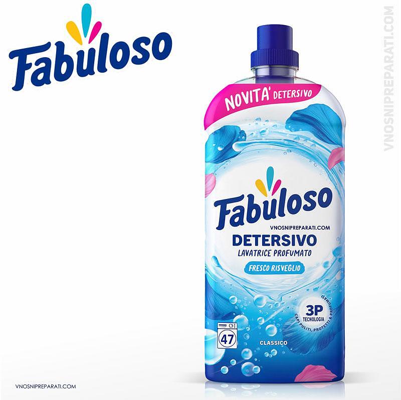 Fabuloso detersivo lavatrice profumato Fresco Risveglio препарат за ...