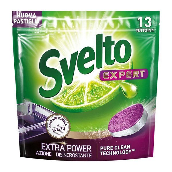 Таблетки за миялна Svelto Expert Extra Power Limon 13 бр