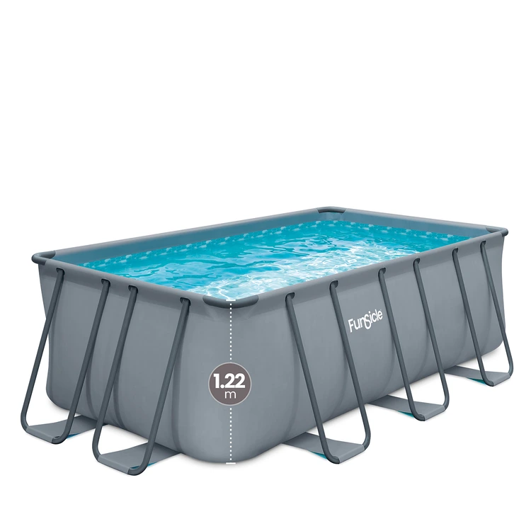 Сглобяем правоъгълен басейн FunSicle Oasis | Polygroup
