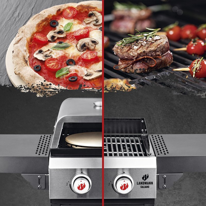 Барбекю на газ Caliano 2.0 Grill & Pizza | LANDMANN
