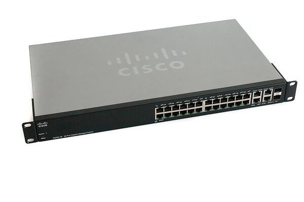 Cisco SG300-28 Gigabit Switch | 24 Port 10/100 + 4 Port Up Link 10/100 ...