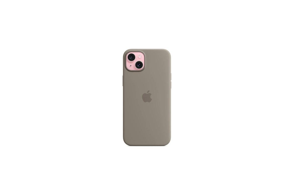 Apple iPhone 15 Plus Silicone Case w MagSafe - Clay