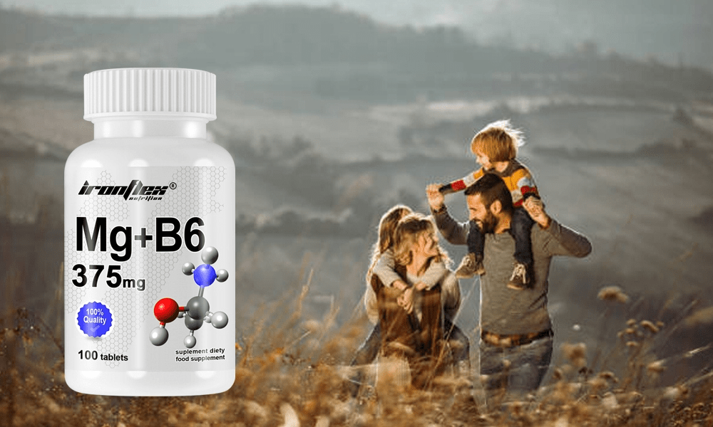 Magnesium Citrate 375mg + B6 MgB6 IronFlex 100 таблетки