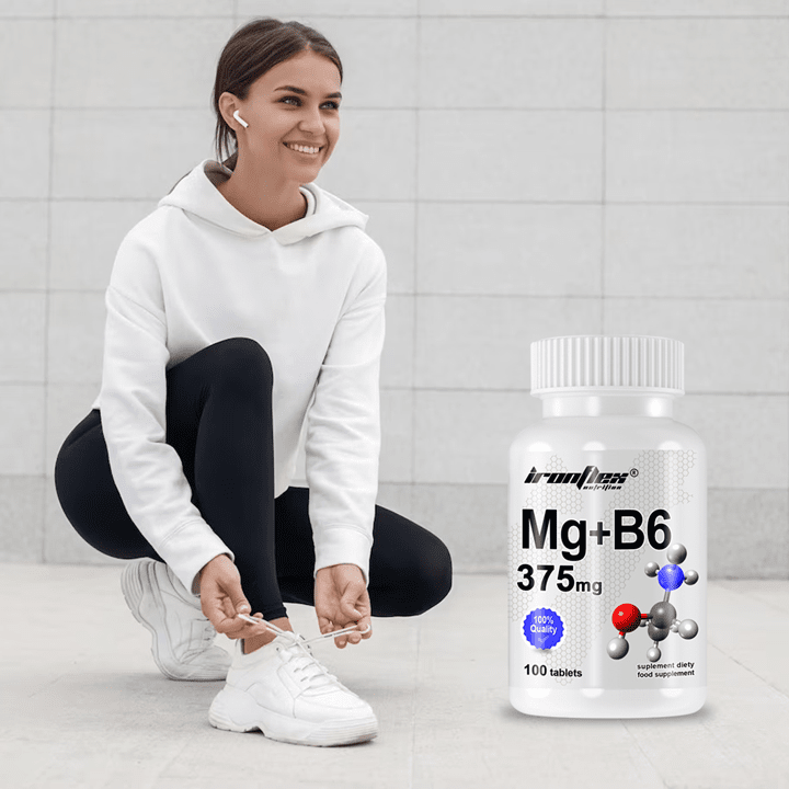 Magnesium Citrate 375mg + B6 MgB6 IronFlex 100 таблетки