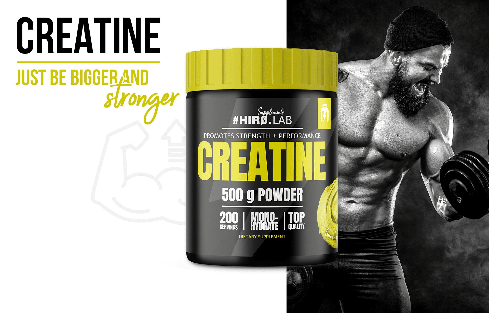 Creatine Monohydrate HIRO.LAB 500 грама
