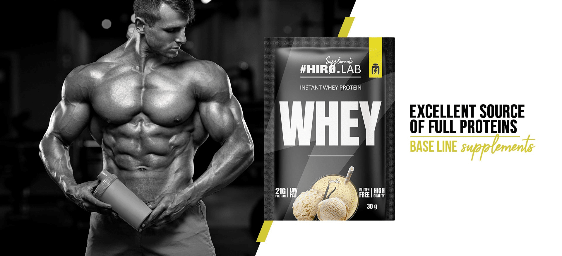 Instant Whey Protein HIRO.LAB 30 грама