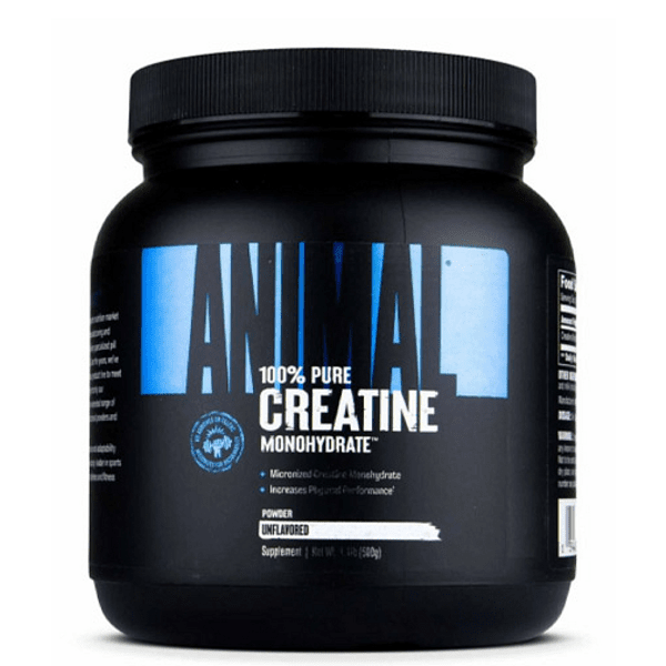 Animal Micronized Creatine Monohydrate Powder Universal Nutrition 500 грама