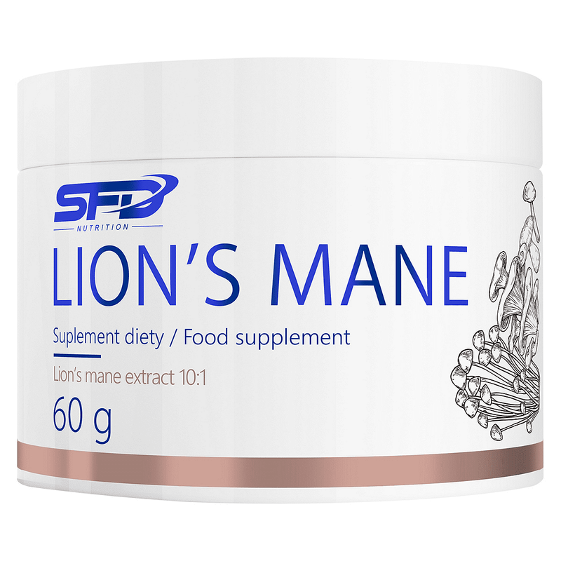 Lions Mane Extract 10:1 1000mg SFD 60 грама