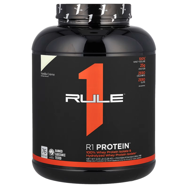 R1 Protein 100% Whey Isolate and Whey Hydrolysate 2280 грама