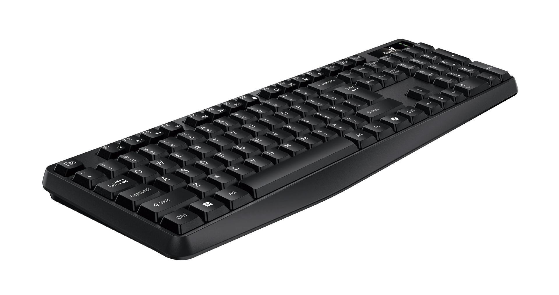 Genius клавиатура кирилизирана Smart Keyboard KB-117 Black - AI, BG ...