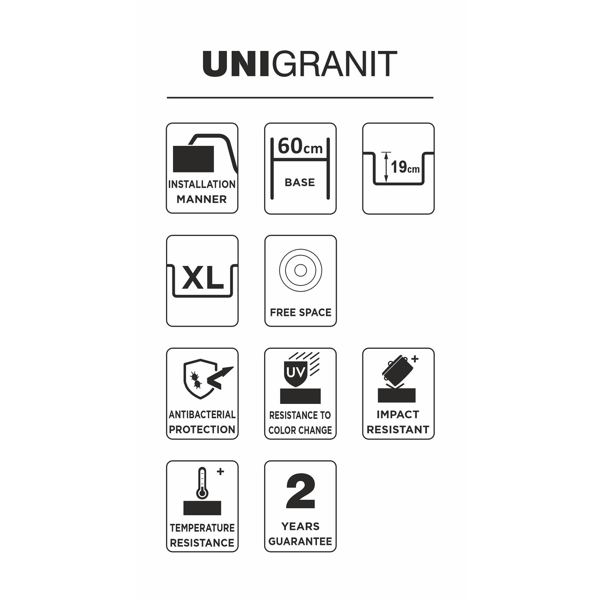 Кухненска мивка BLOOM 610 SI – компактна иноксова мивка за шкаф 600 мм ...