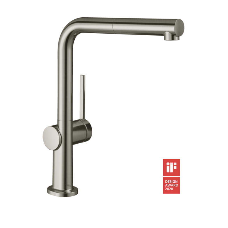 Кухненски смесител Hansgrohe Talis M54-H270 Pull-Out Steel-Optic ...