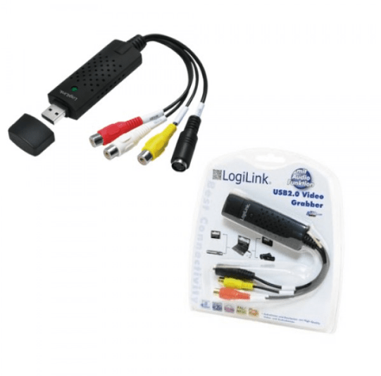 Convertor audio si video - Logilink, USB 2.0, Negru - eMAG.ro