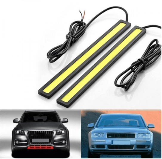 Комплект дневни светлини Led, ОМ Маркет, 6000K, 2 броя - eMAG.bg