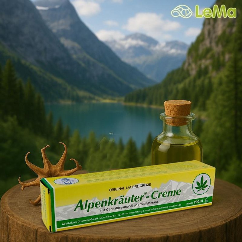 Алпийски крем Alpenkrauter Creme за възпаления и болки 200мл. Germany