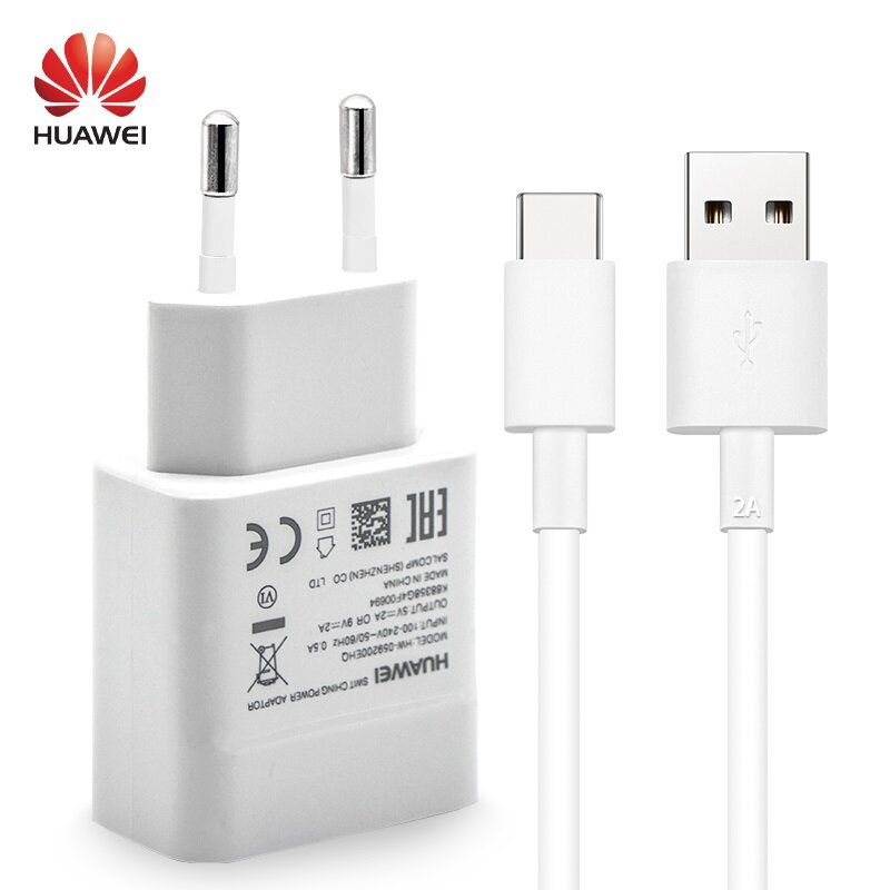 Оригинално зарядно Huawei Type C 220V-5V-2A