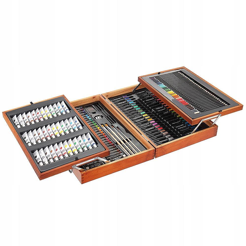 Комплект за рисуване 174 части в куфар