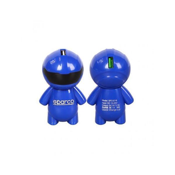 USB зарядно за автомобил за два телефона