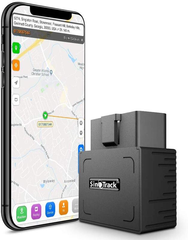 GPS TRACKER SINOTRACK /OBD2/ ЗА ЛЕКИ АВТОМОБИЛИ