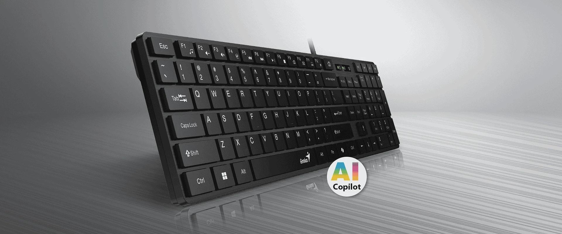 Genius клавиатура Slim Keyboard SlimStar 126 Blac... | DR