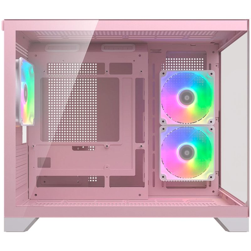 Кутия COUGAR FV150 Mini RGB PC Case, Mid tower, Pink | DR