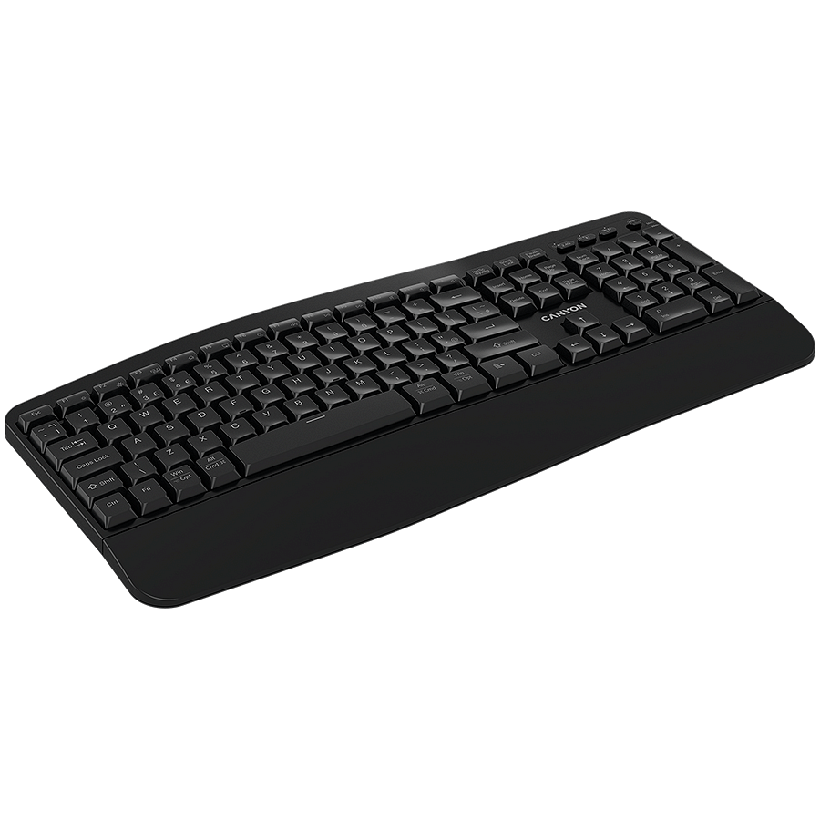 CANYON keyboard HKB-W6 Wireless Black | DR