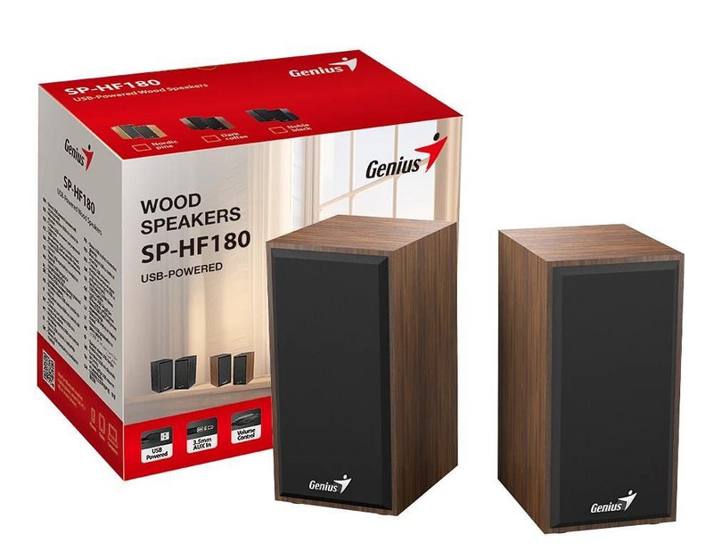 Genius тонколони Speakers 2.0 - SP-HF180 - 6W, US... | DR
