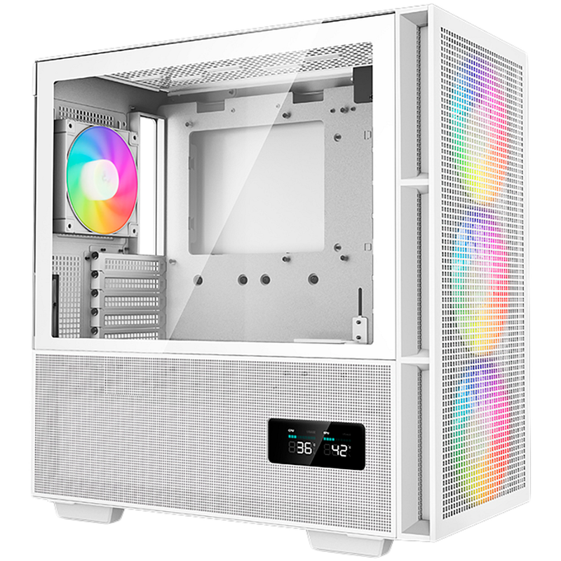 Кутия DeepCool CH560 Digital WH, Mid Tower, Mini-... | DR