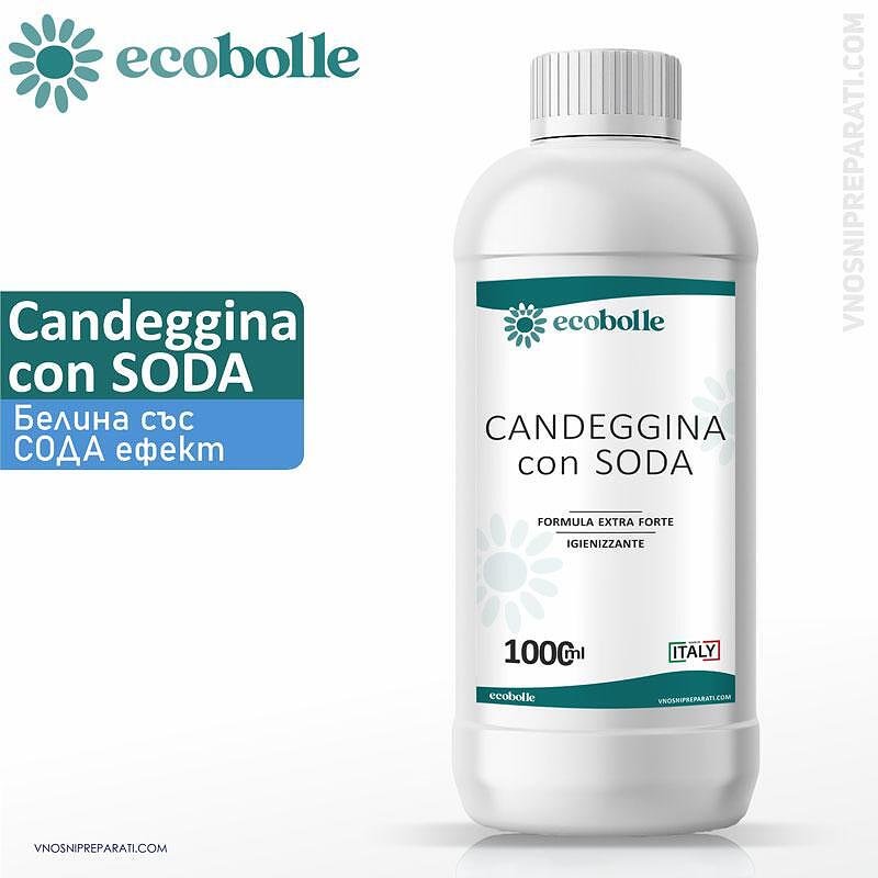 ECO Bolle Candeggina Classica con Soda белина със сода ефект 1000 мл