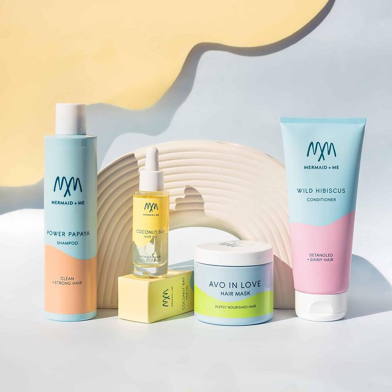 Кутия-Mermaid + Me x Good Box с продукти за коса