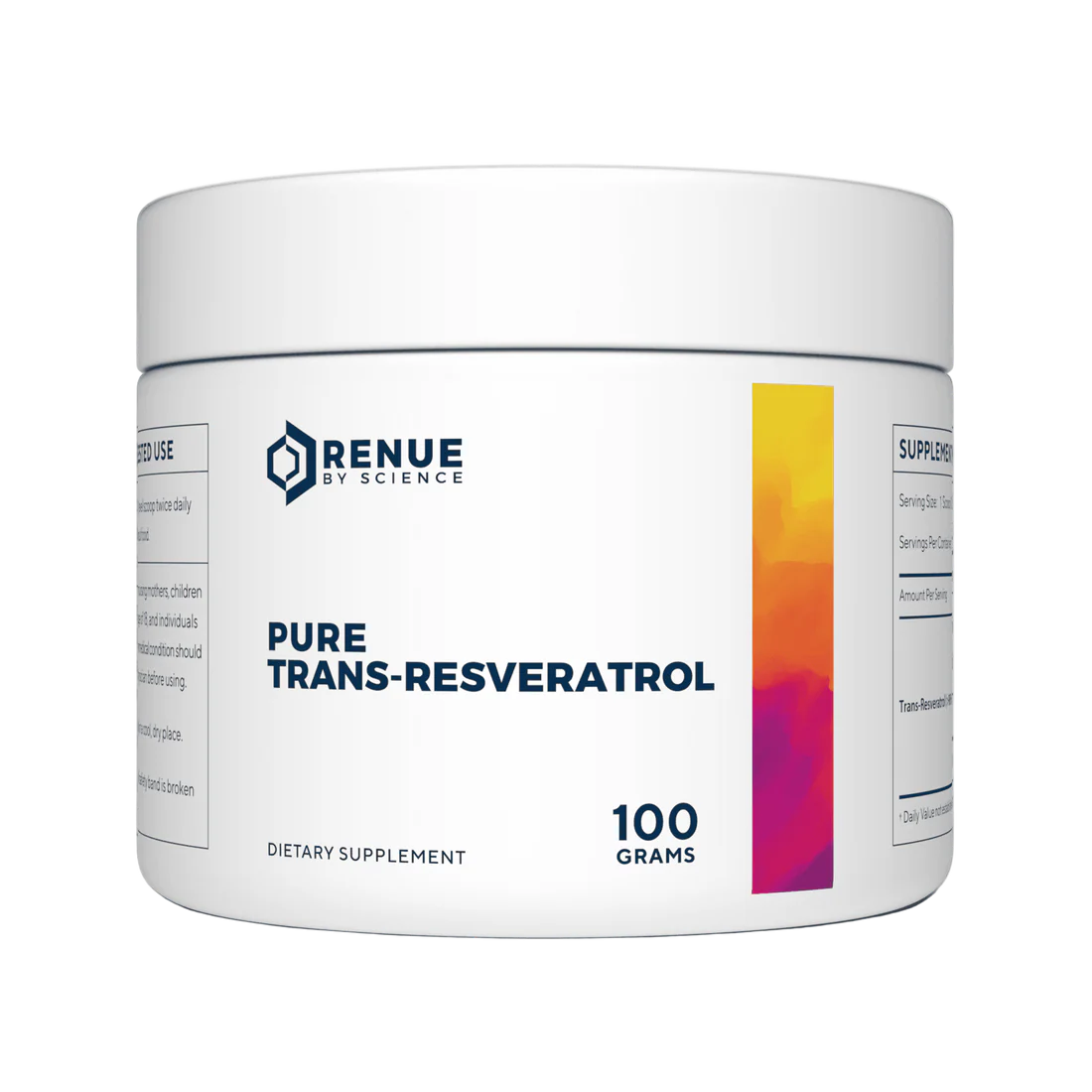 Renue Pure Trans Resveratrol Powder 100 grams