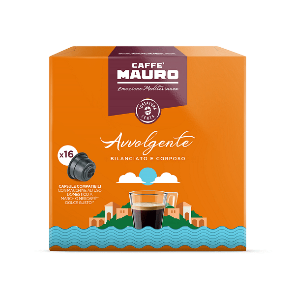 Caffe MAURO AVVOLGENTE - Dolce Gusto® съвместими капсули 16 бр.