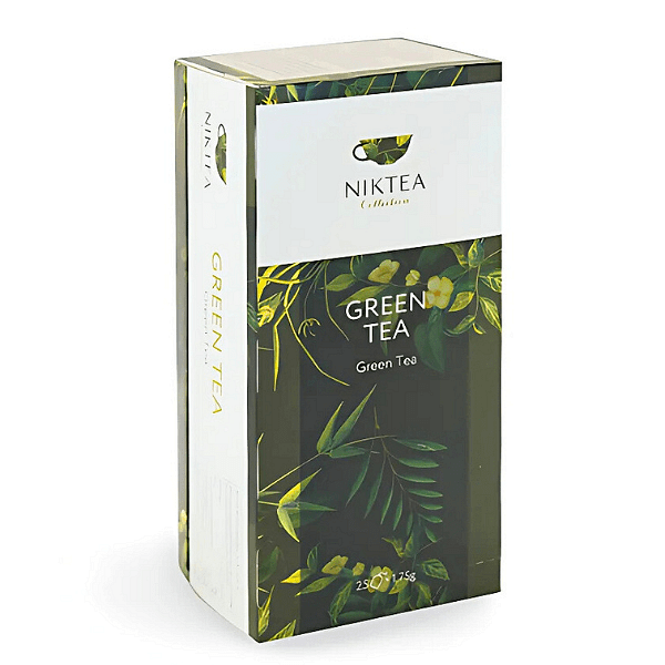 Niktea Зелен чай Green tea, филтър торбички 25 бр.