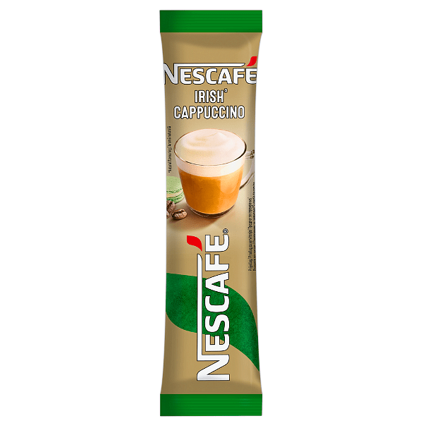 Разтворим кафе специалитет NESCAFÉ IRISH CAPPUCCINO 8 броя в кутия