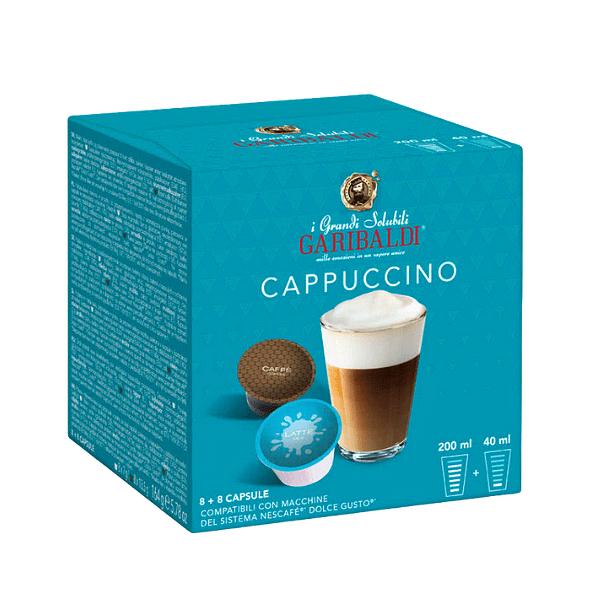 GARIBALDI Cappuccino - 16 Dolce Gusto® съвместими капсули