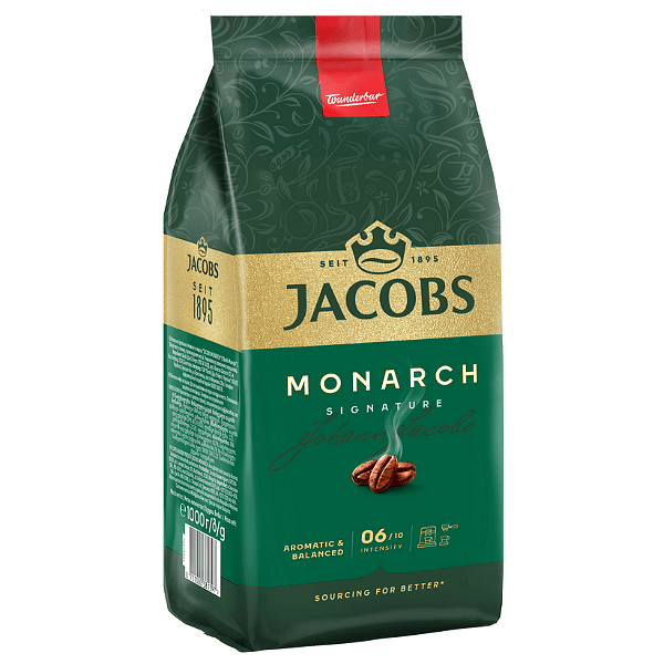 Jacobs Monarch Signature - кафе на зърна 1кг.
