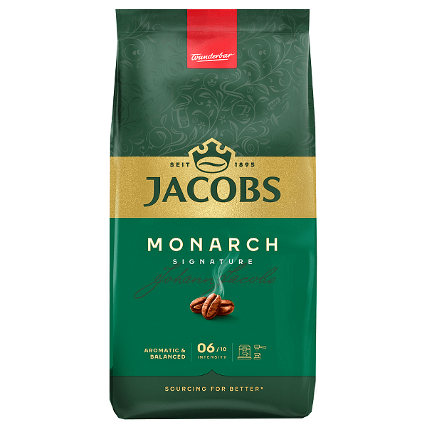 Jacobs Monarch Signature - кафе на зърна 1кг.