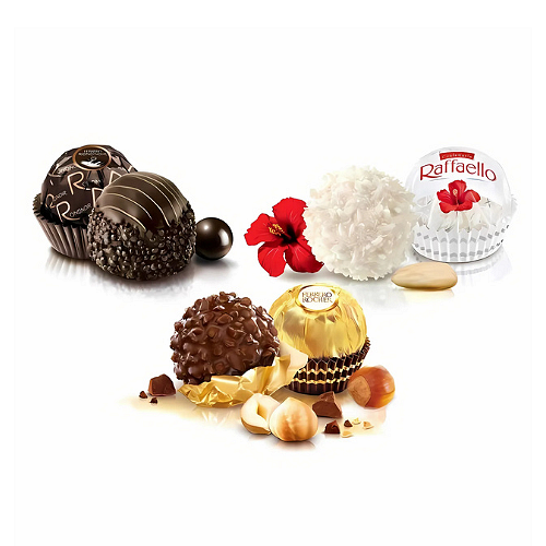 Шоколадови бонбони Ferrero Collection, Подаръчна кутия 24 бр