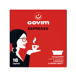 COVIM Espresso – A Modo Mio съвместими капсули 16 бр.