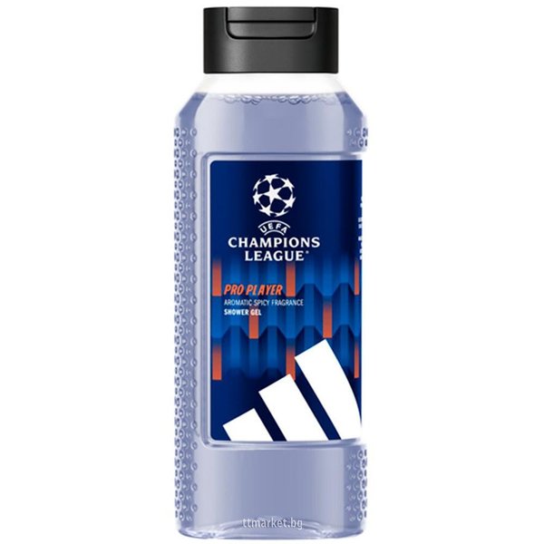 Adidas Champions League Shower Gel 2 in 1 Парфюмен душ гел за коса и ...