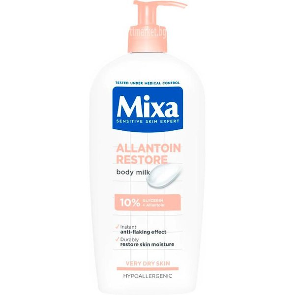Mixa Sensitive Skin Expert Интензивно подхранващо мляко за тяло за суха ...