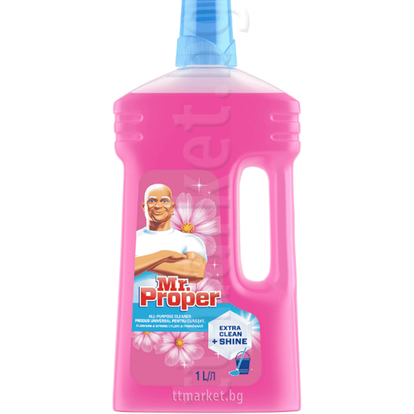 Mr. Proper All Purpose Cleaner Flowers & Spring Универсален почистващ ...