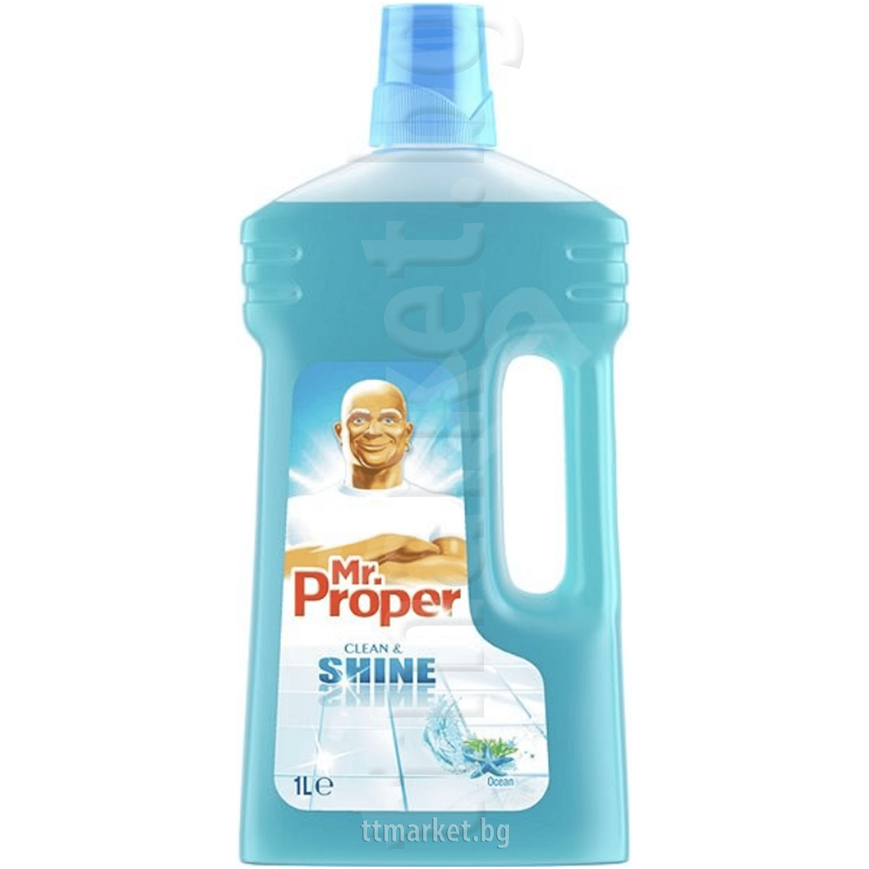 Mr. Proper Clean & Shine Ocean Хигиенизиращ и почистващ препарат за ...