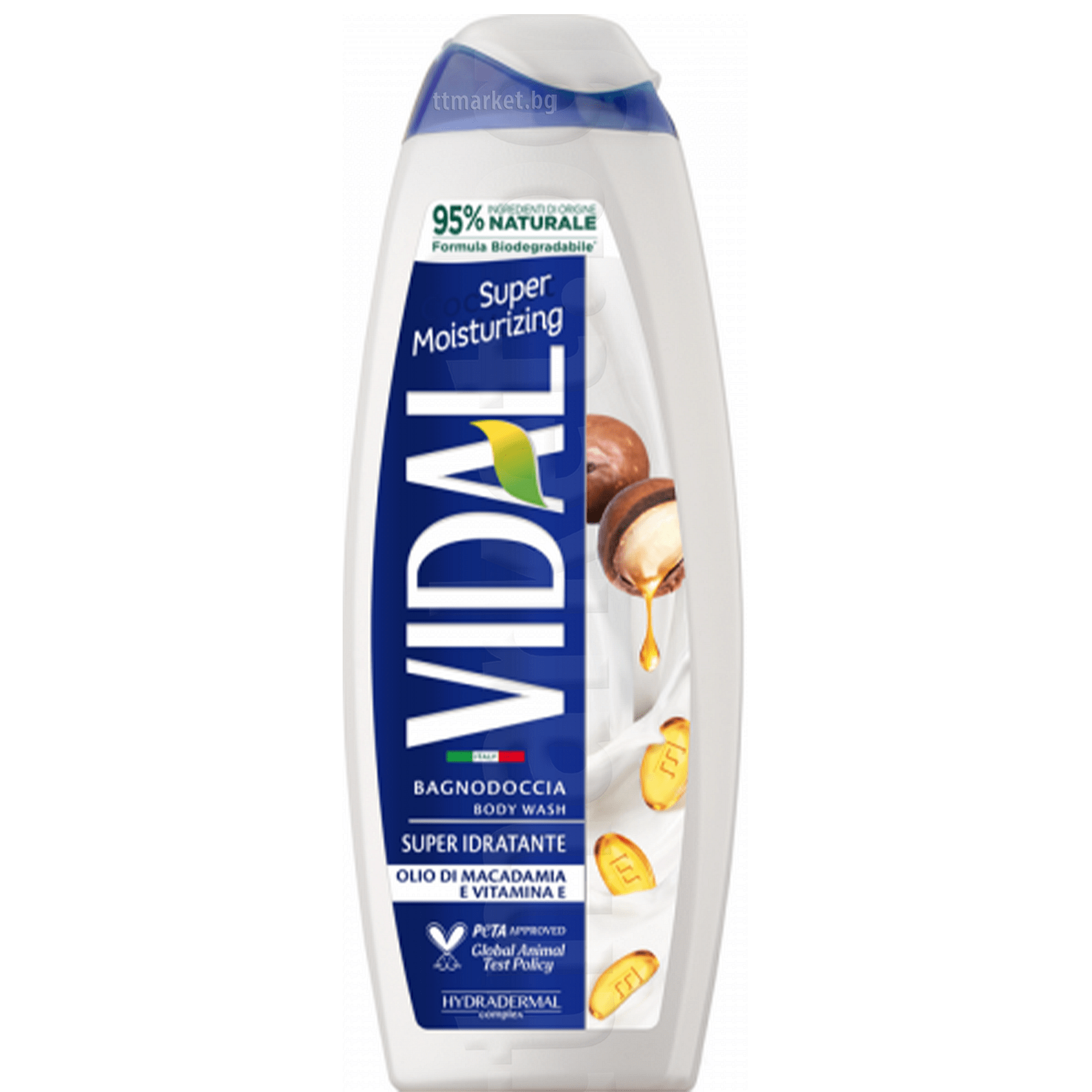 Vidal Exotic Love 95 % Naturale Натурален релаксиращ душ гел с аромат ...