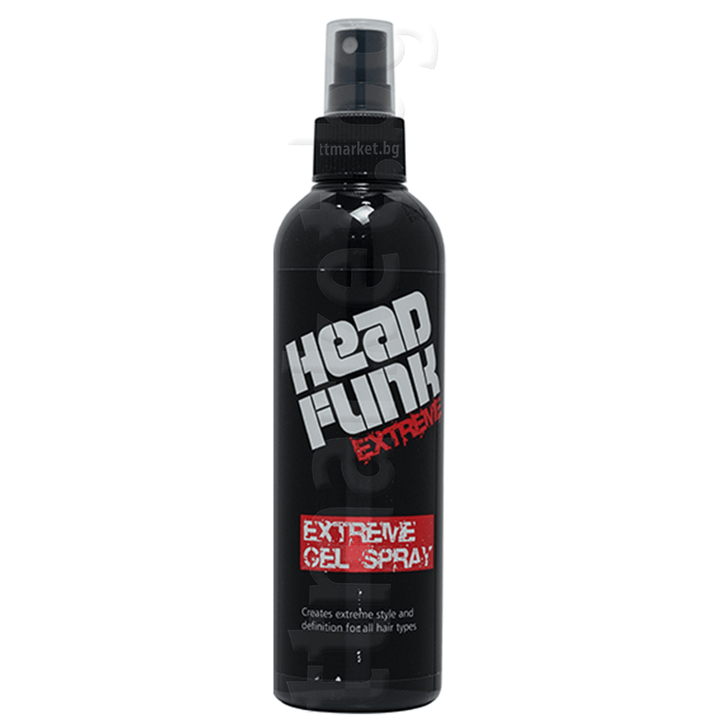 Head Funk Extreme Gel Spray Стилизиращ гел спрей за коса 250 мл ...