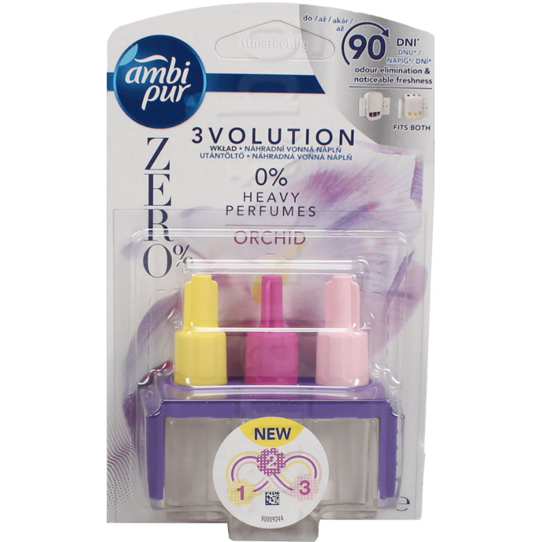 Ambi Pur 3volution 0% Neavy Perfumes Orchid Пълнител ароматизатор за ...